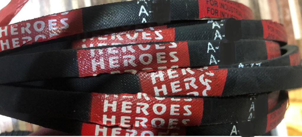 A . 28 Heroes ( Wrapped V Belt ) - Umar Farooq Belting